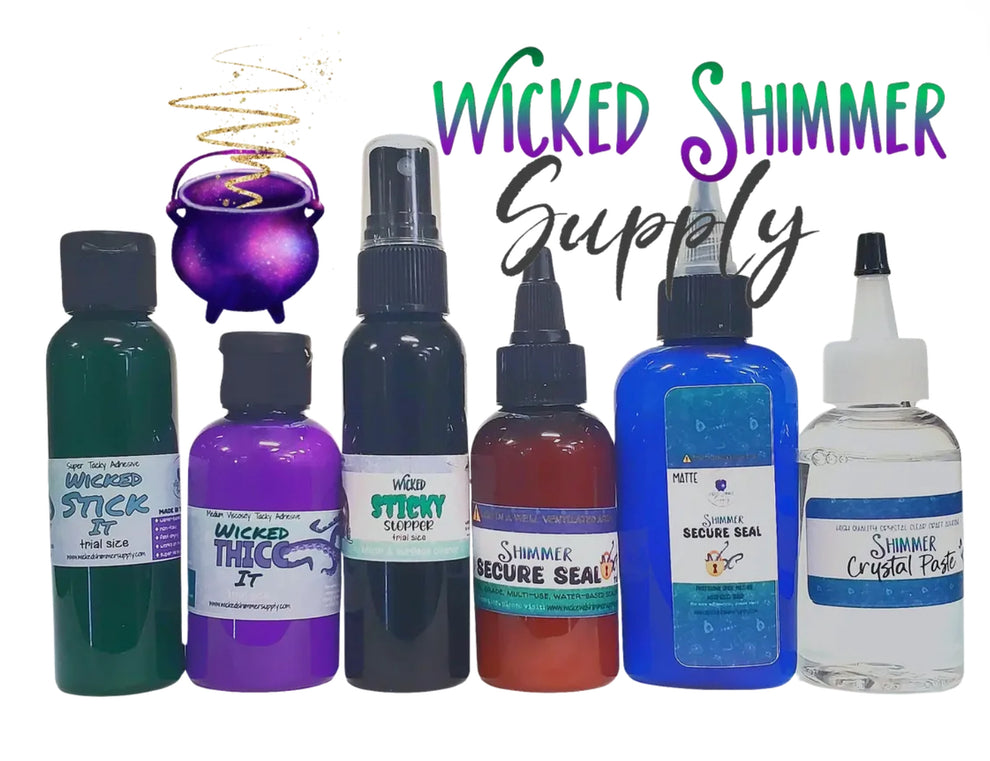 Wicked Shimmer Trial Pack – Wicky Sticky - Wicked Shimmer Supply